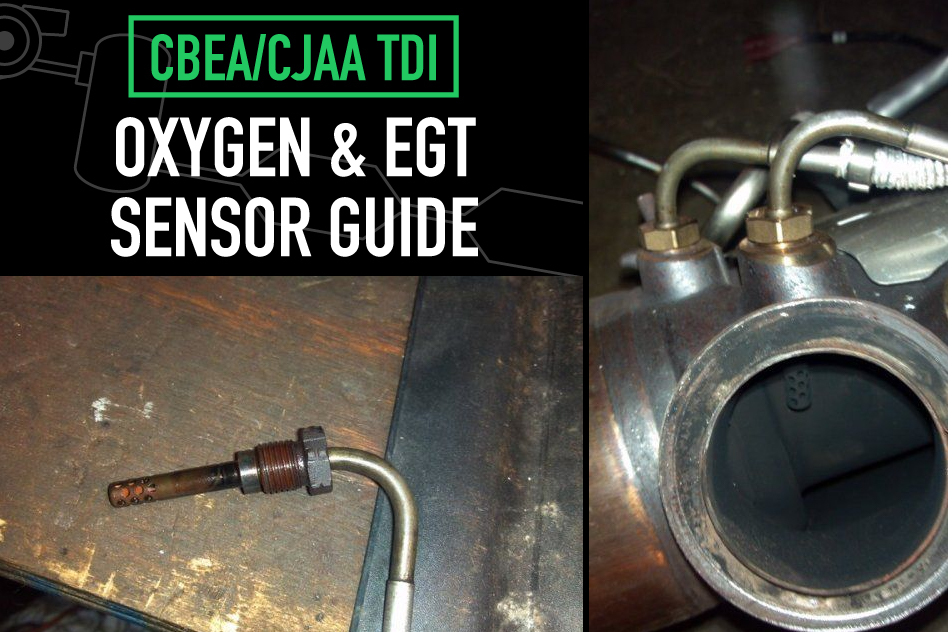 2.0 L CBEA and CJAA TDI Oxygen and EGT Sensor Guide, P0544, DPF, 17mm